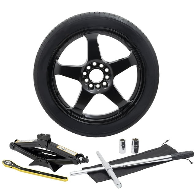Complete Compact Spare Tire Kit - Fits All 2020-2026 Hyundai Santa Fe ...