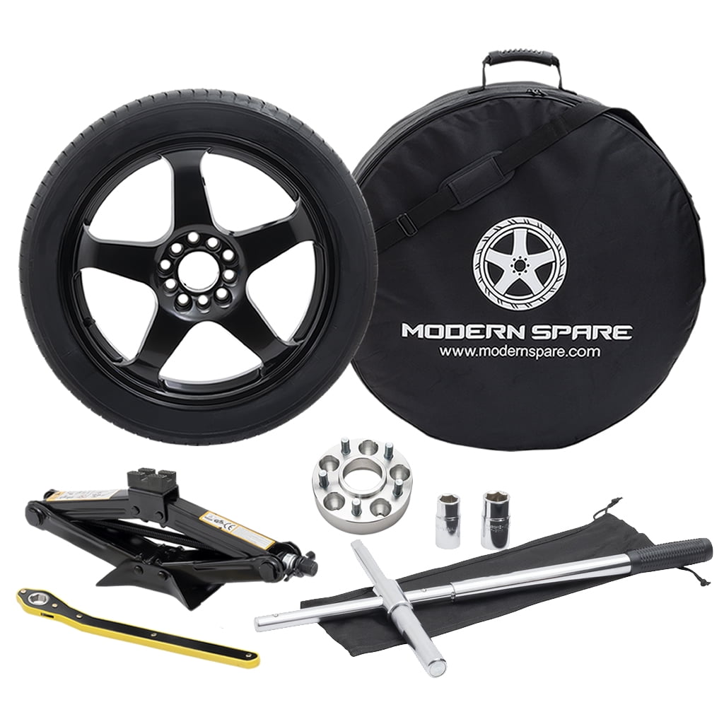 Complete Compact Spare Tire Kit w/ Carrying Case - Fits All 2010-2015 ...