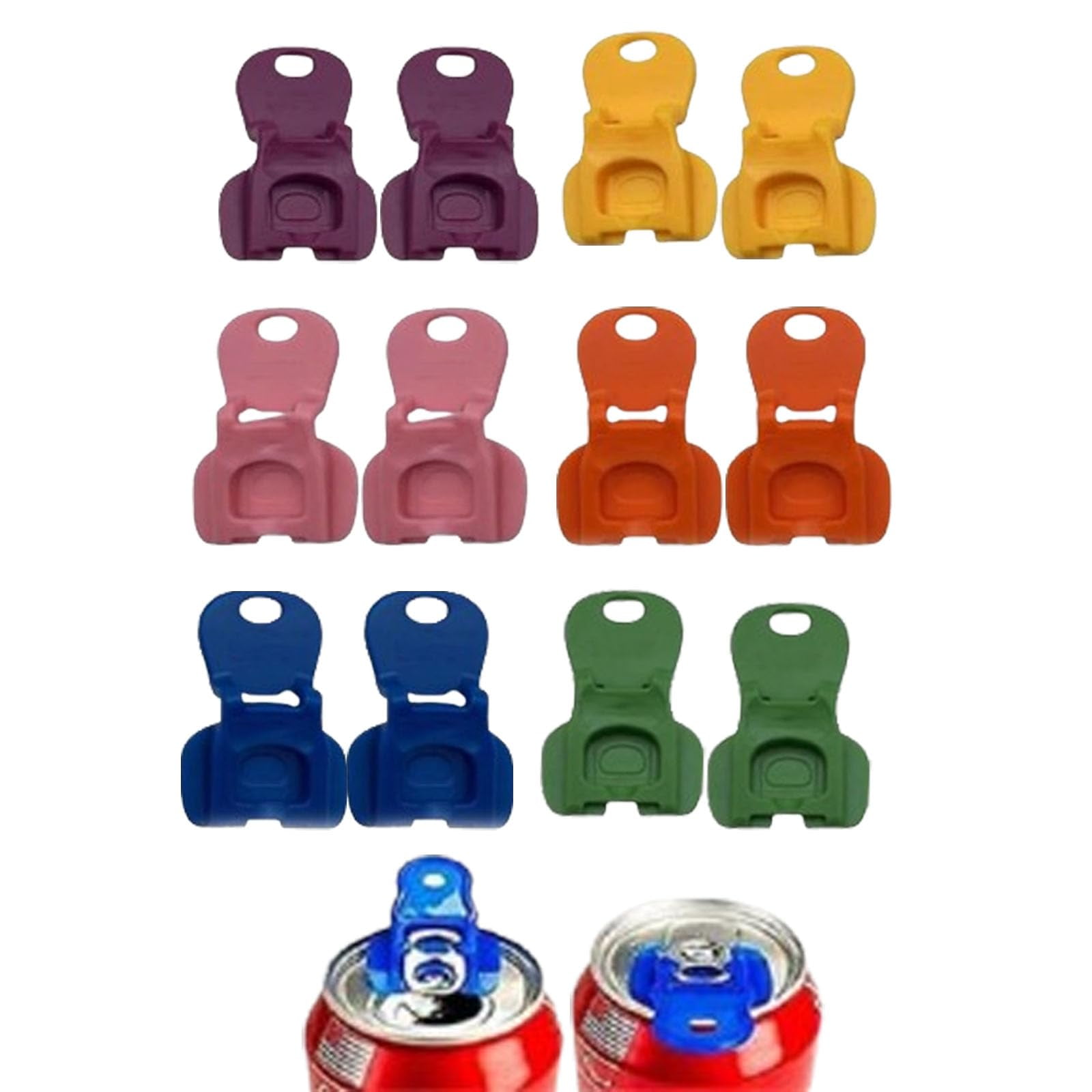 Complete Cover Easy Tab Opener, 6/12/24/36 PCS Easy Tab Opener and ...