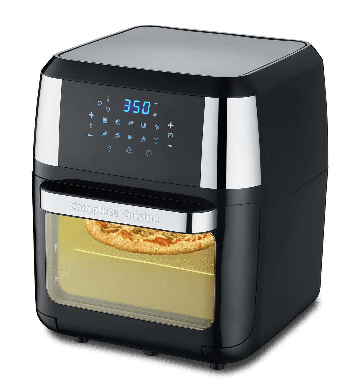 Complete Cuisine 12.5 Quart Digital Air Fryer- Rotisserie & Dehydrator ...