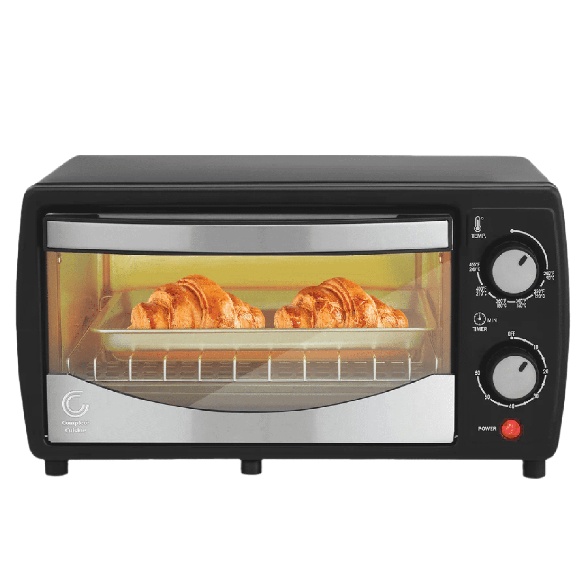 Complete Cuisine Large Capacity Countertop Toaster Oven for Toasting ...