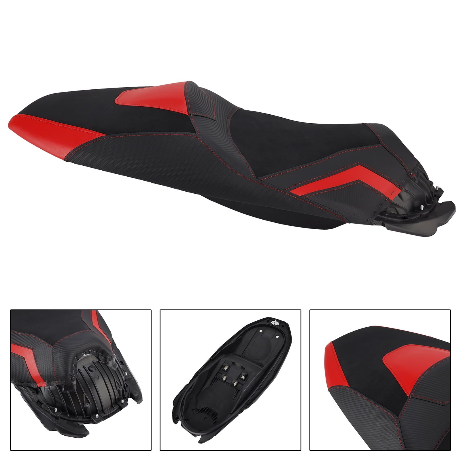 Complete Cushion Rider Passenger Seat Red Fits For Honda Adv350 Adv 350 ...