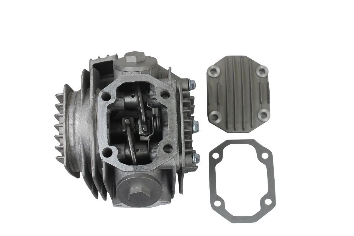 Complete Cylinder Head 110cc 90cc 4-Stroke Engine ATV Dirt Bike Go-Kart ...