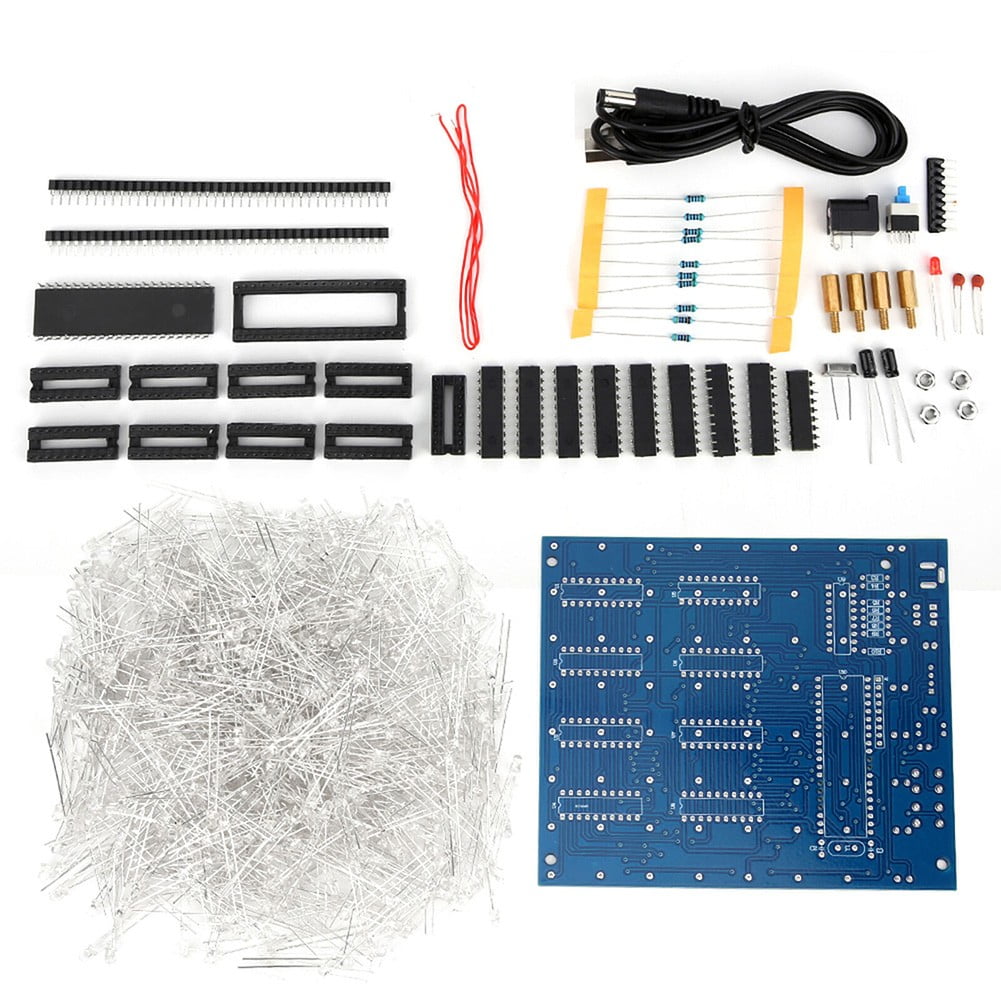 Complete DIY LED Light Kit for 8x8x8 Cubes Convenient Soldering ...
