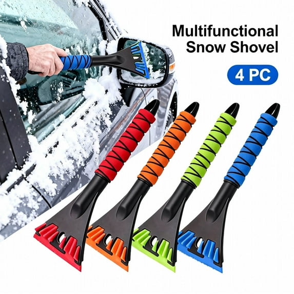 Complete Detachable Snow and Ice Removal Solution - Vehicle Safe Tool ...