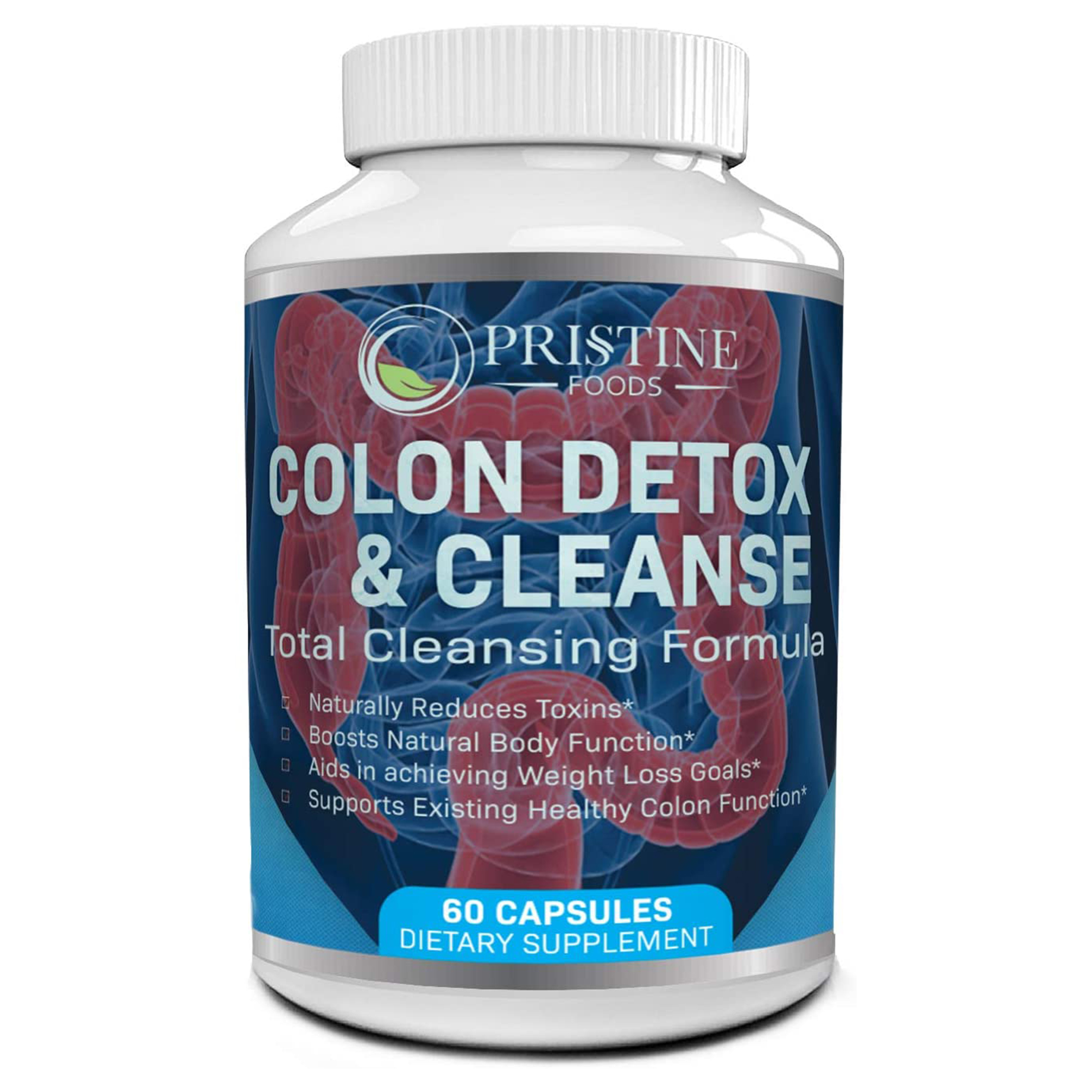 Health Plus Colon Cleanse Digestive Support, 200 Capsules, 33 Servings ...