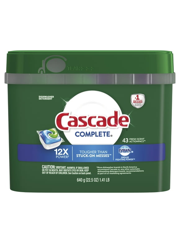 Cascade Dishwasher Pods in Cascade - Walmart.com