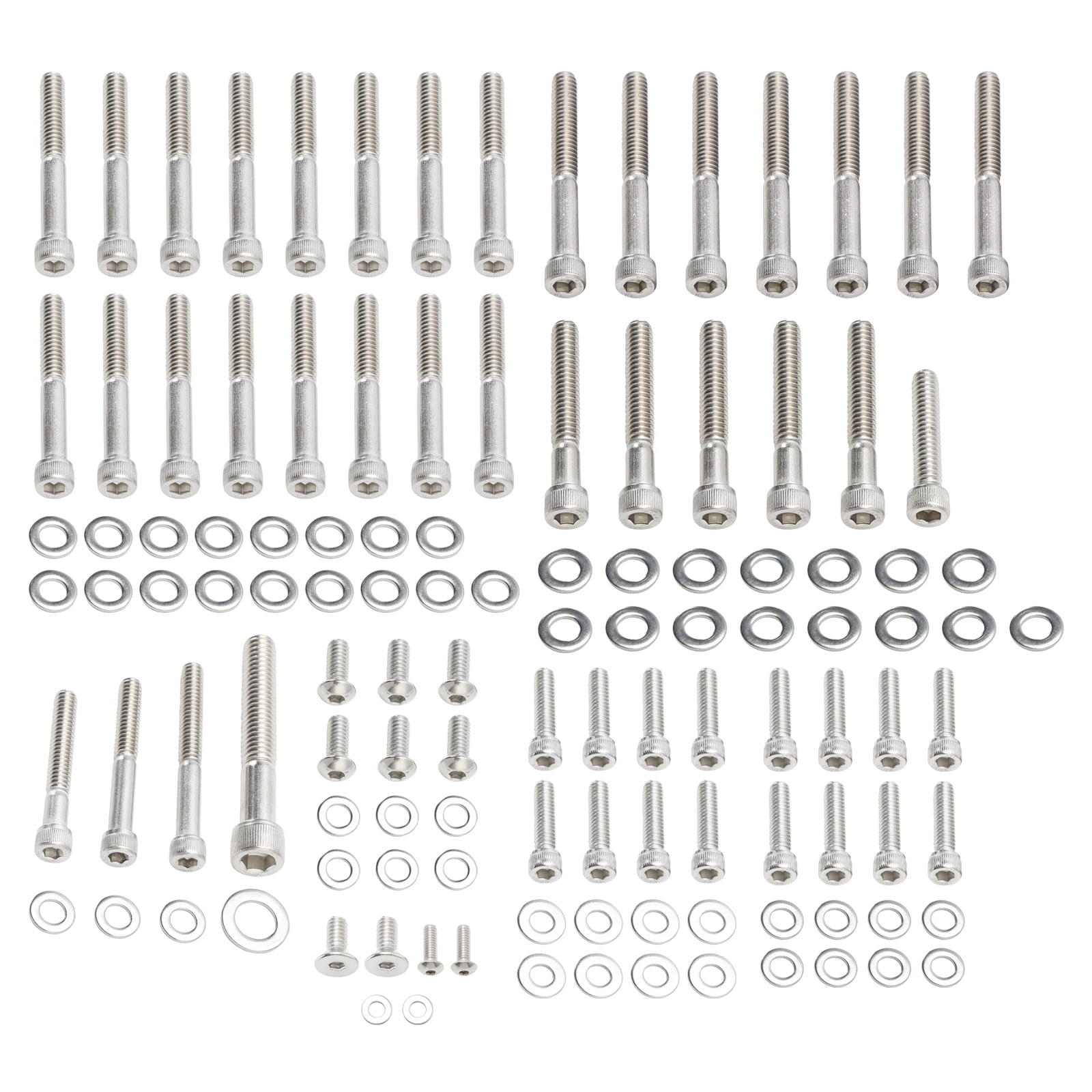 Complete Engine Socket-head Bolt Set For Sportster XL 883 1200 2004 ...