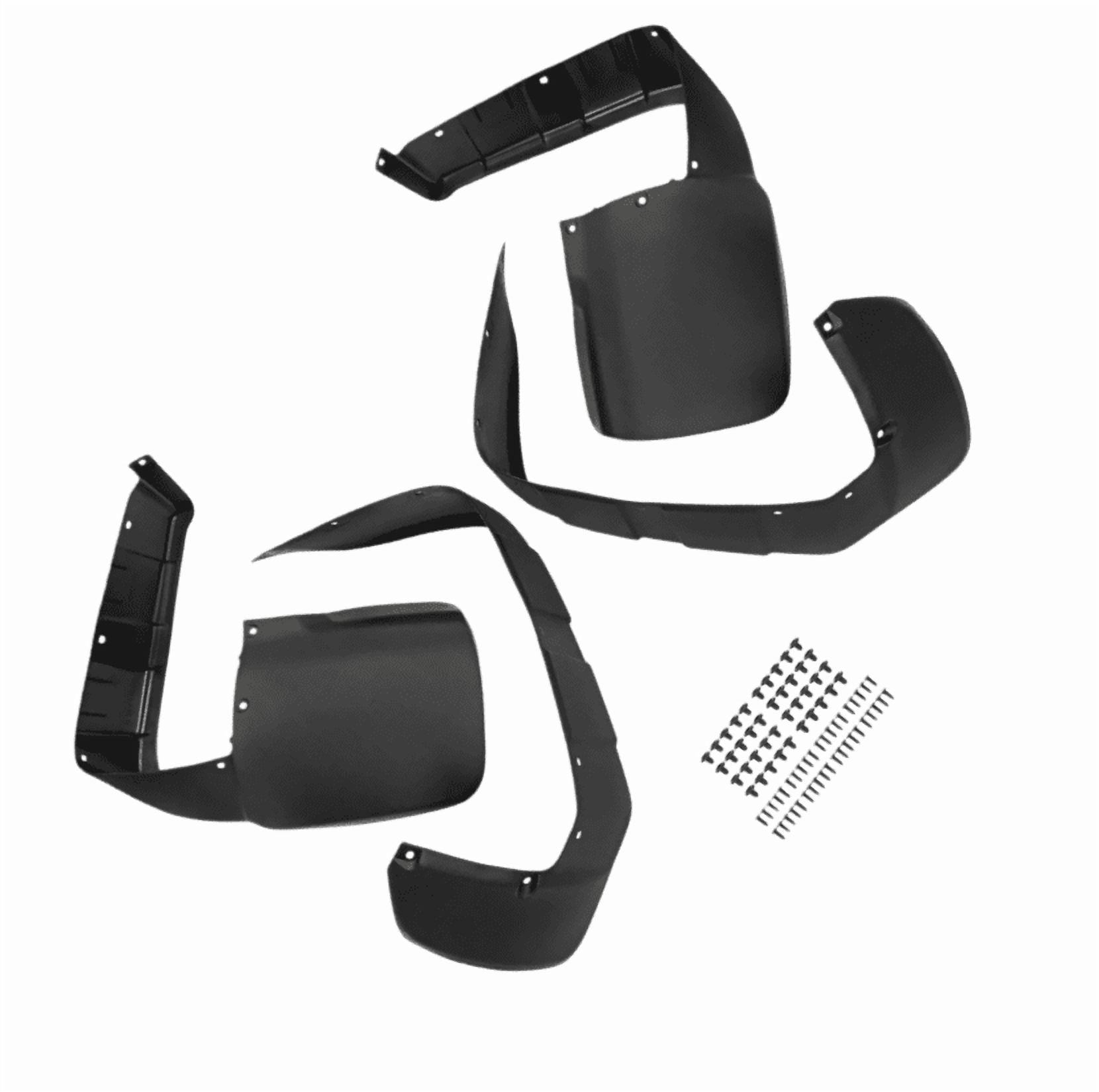 Complete Fender Flares and Mud Guard Set, Compatible with 1996-2000 H ...