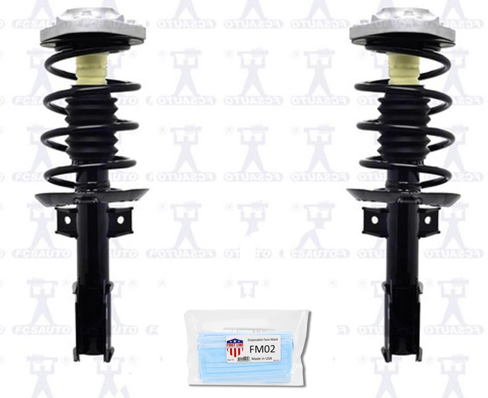 Complete Front Coil Spring Struts for 10-16 4Matic 4Dr Sedan E350 ...