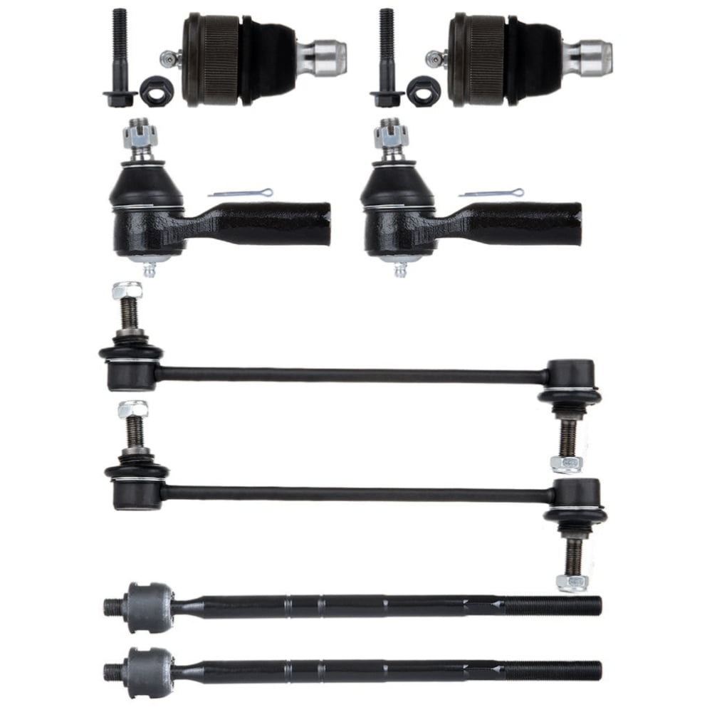 Complete Front Suspension Kit - 8-Piece Set with Ball Joints, Tie Rods ...