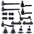 Complete Front Suspension Kit with Ball Joints, Tie Rods, and Sway Bar ...
