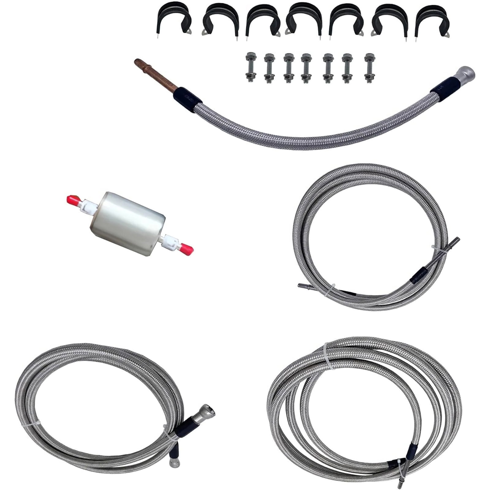 Complete Fuel Supply Return Vapor Lines Kit for Silverado Sierra V8 ...