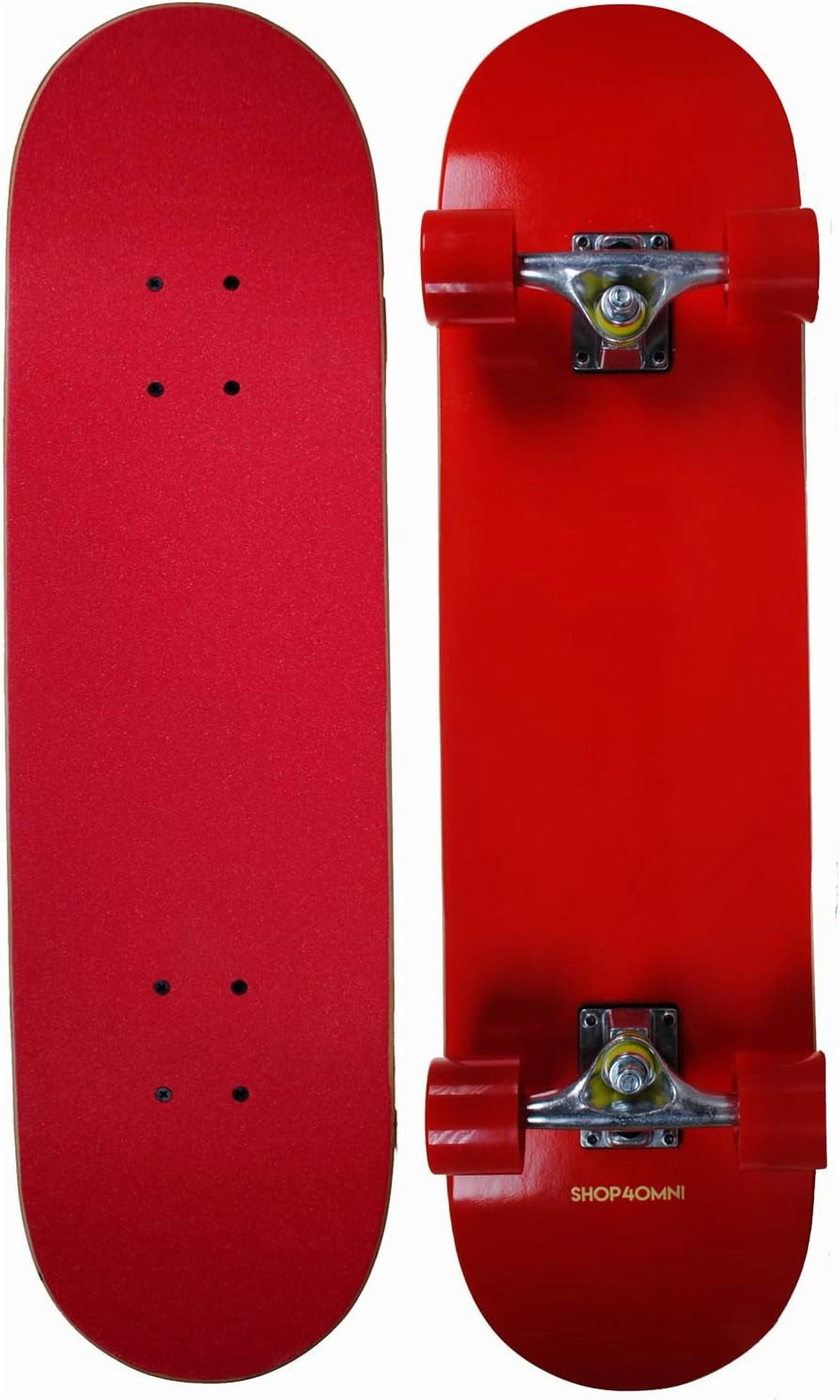 Complete Full Size Maple Skateboard w Premium Wheels & Matching Grip ...