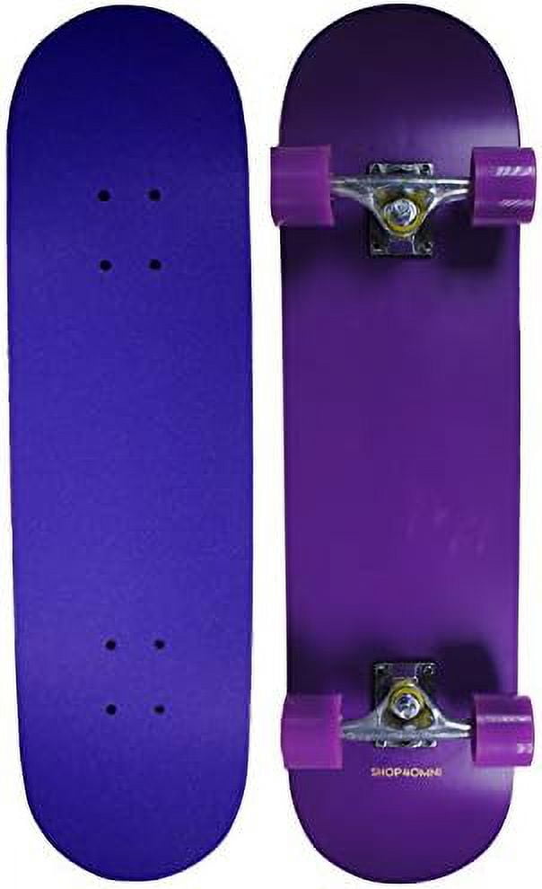 Complete Full Size Maple Skateboard w Premium Wheels & Matching Grip ...