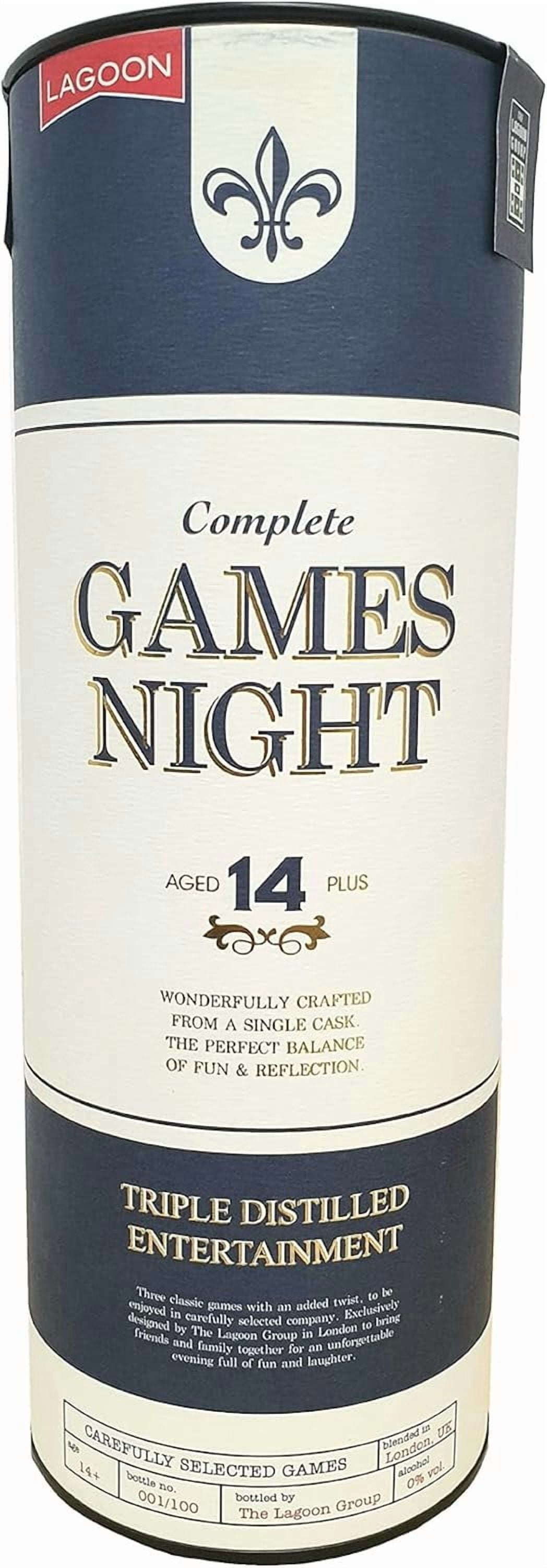Complete Game Night Canister By Lagoon Games Triple Distilled ...