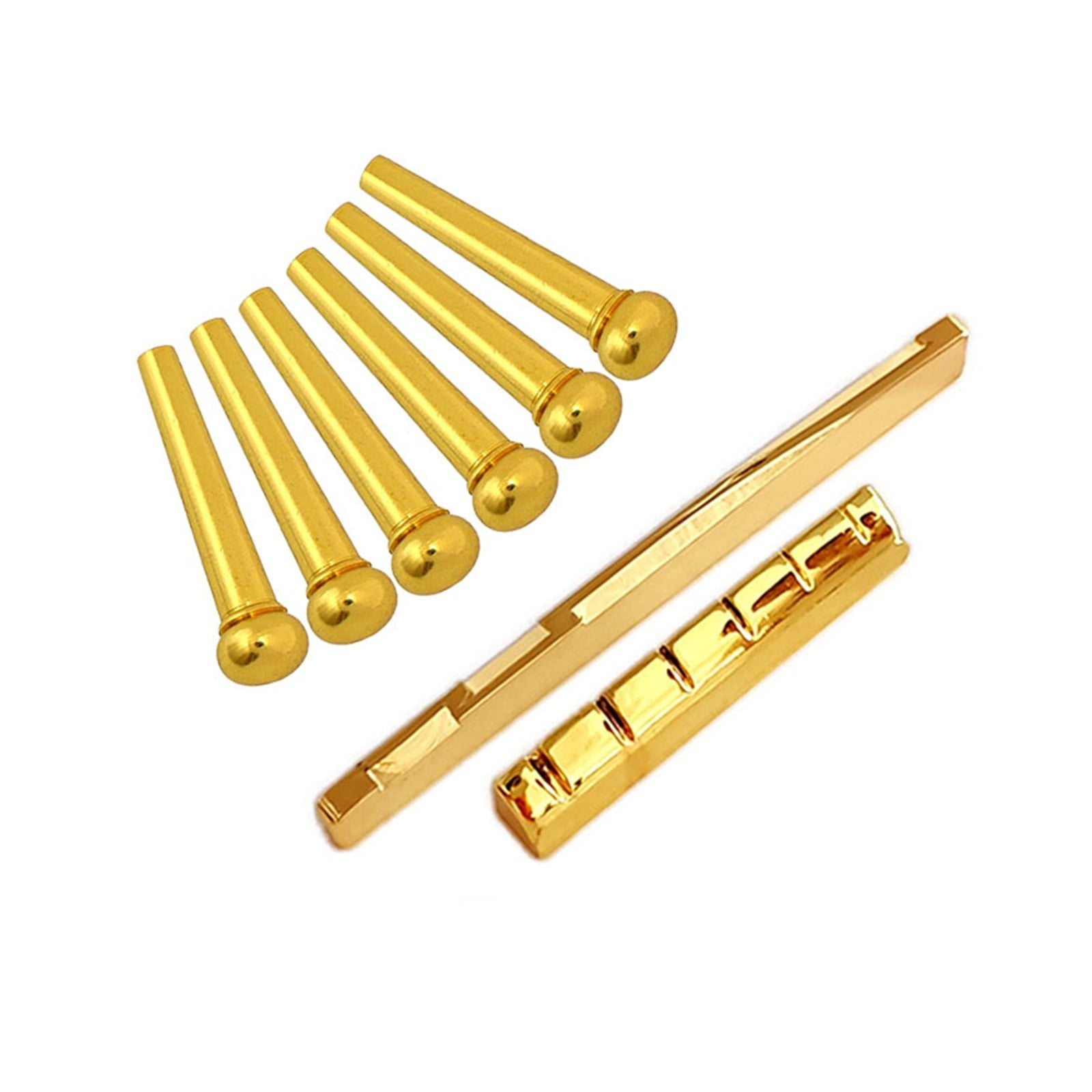 Complete Guitar String Anchors Set with Tuning Pegs and Sized 74mm/43mm ...