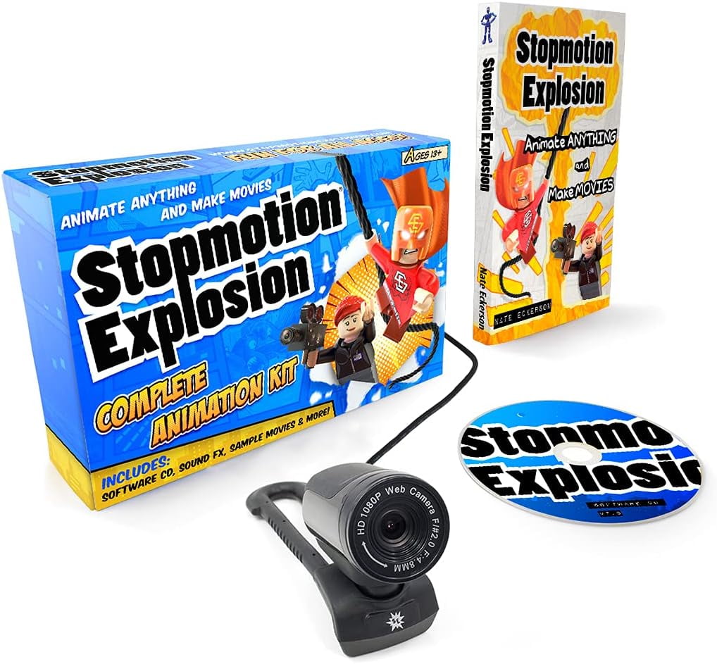 Complete HD Stop Motion Animation Kit | Stop Motion Animation Software ...