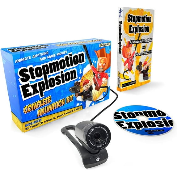 Complete HD Stop Motion Animation Kit | Stop Motion Animation Software ...