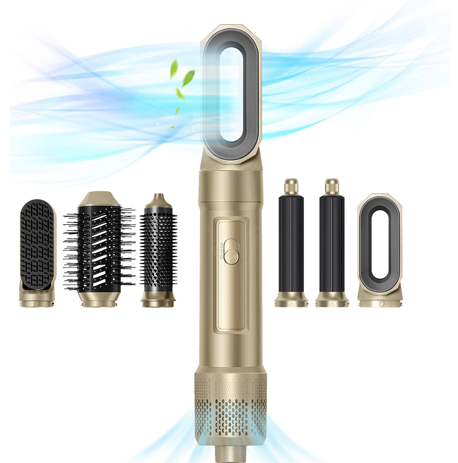 Complete Hair Styling System, 6-in-1 Hot Air Multi-Styler with Auto ...