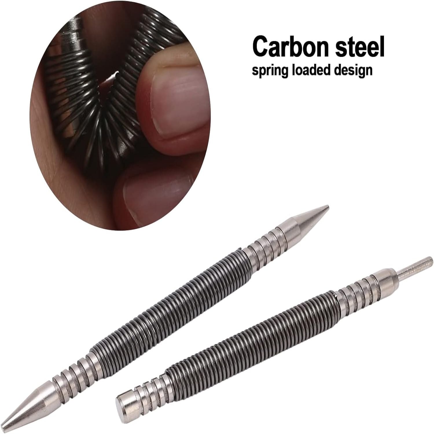 Complete High Capacity Double Head Spring Nail Kit with Included Maker ...