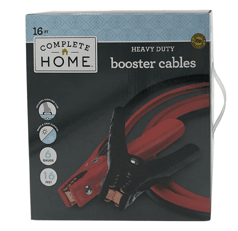 Complete Home Booster Cables 16 Foot1.0ea - Walmart.com