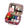 Complete Home Sewing and Knitting Needlework Kit for Handmade Crafting ...