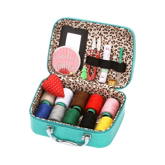 Complete Home Sewing and Knitting Needlework Kit for Handmade Crafting ...