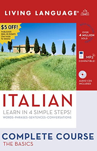 Pre-Owned Italian: The Basics (Living Language Complete Course): Basics ...