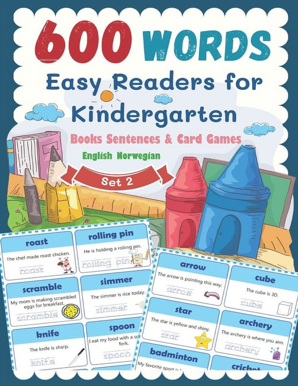 Complete Kindergarten Now! (English Norw 600 Words Easy Readers for ...