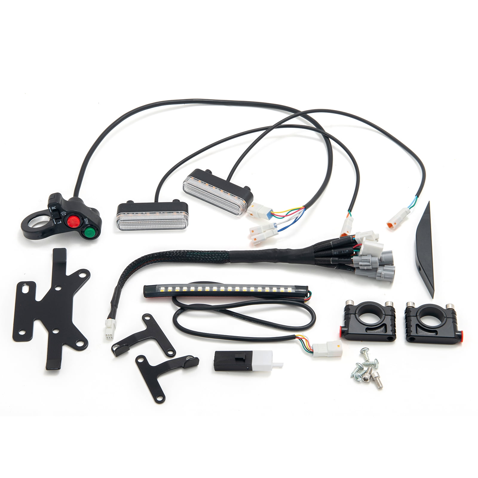TARAZON LED Street Legal Turn Signal Light Kit LED Marker Lights for ...