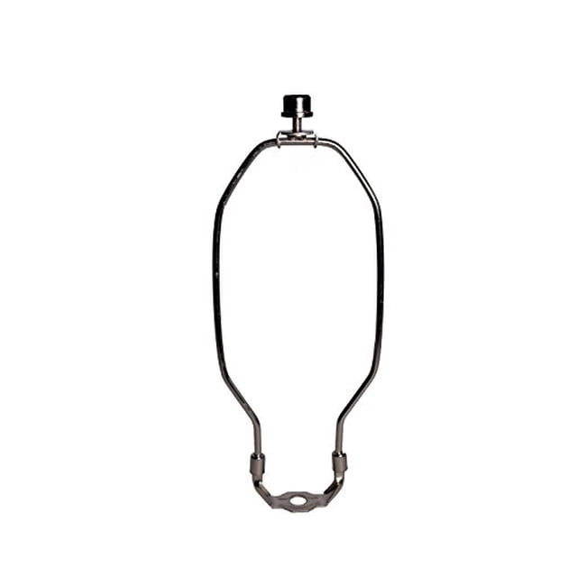 Complete Lamp Harp Set - 10 Inch Silver Harp for Lamps - Lamp Harp Kit ...