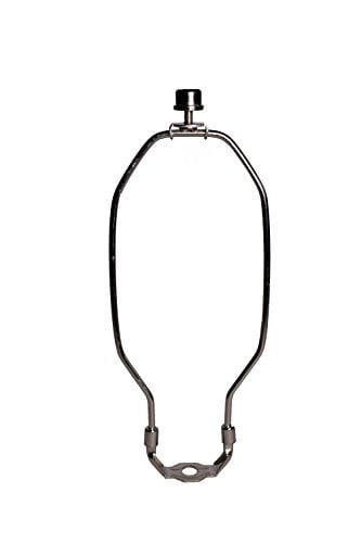 Complete Lamp Harp Set - 12 Inch Silver Harp for Lamps - Lamp Harp Kit ...