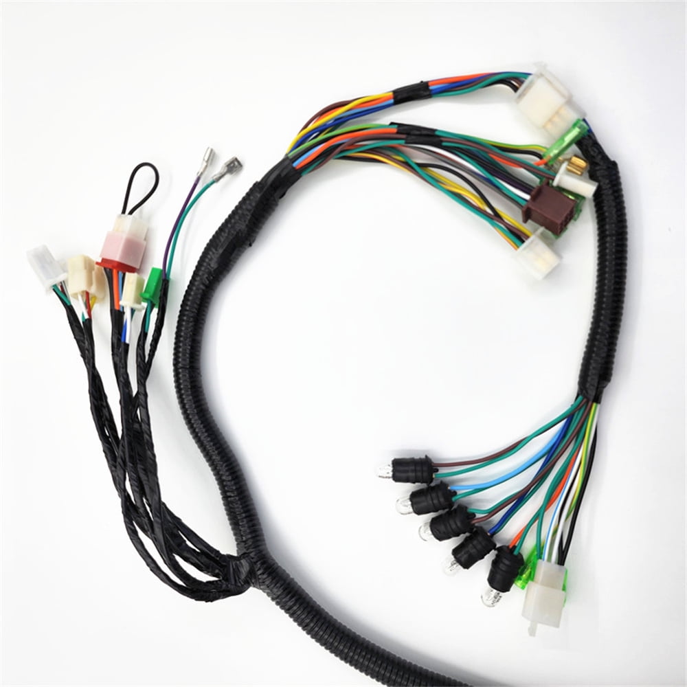 Complete Main Wiring Harness Kit For GY6 4-Stroke Engines 50cc Scooters ...