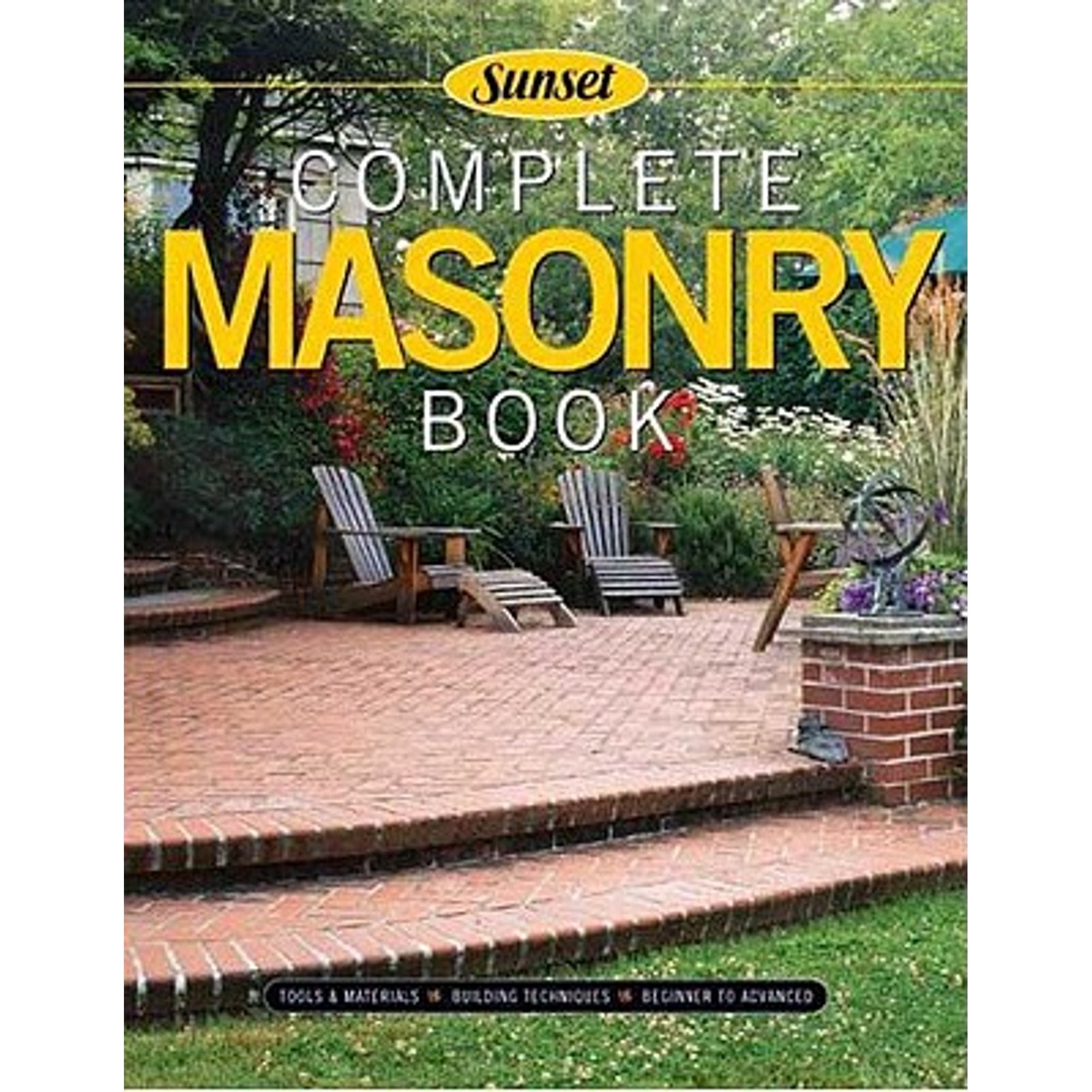 Pre-Owned Complete Masonry: Building Techniques, Decorative Concretes ...