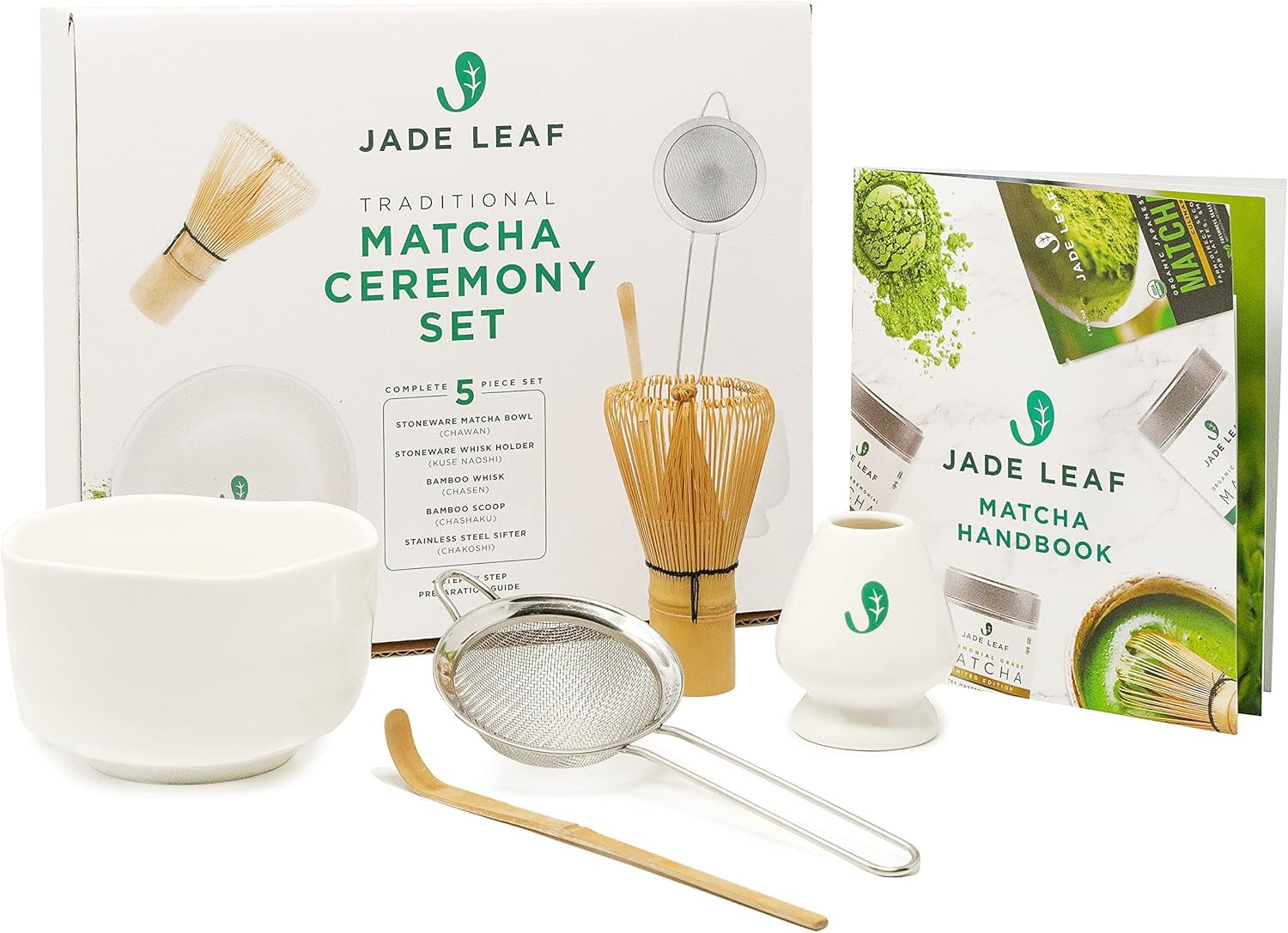 Complete Matcha Ceremony Set - Includes: Bamboo Matcha Whisk & Scoop ...
