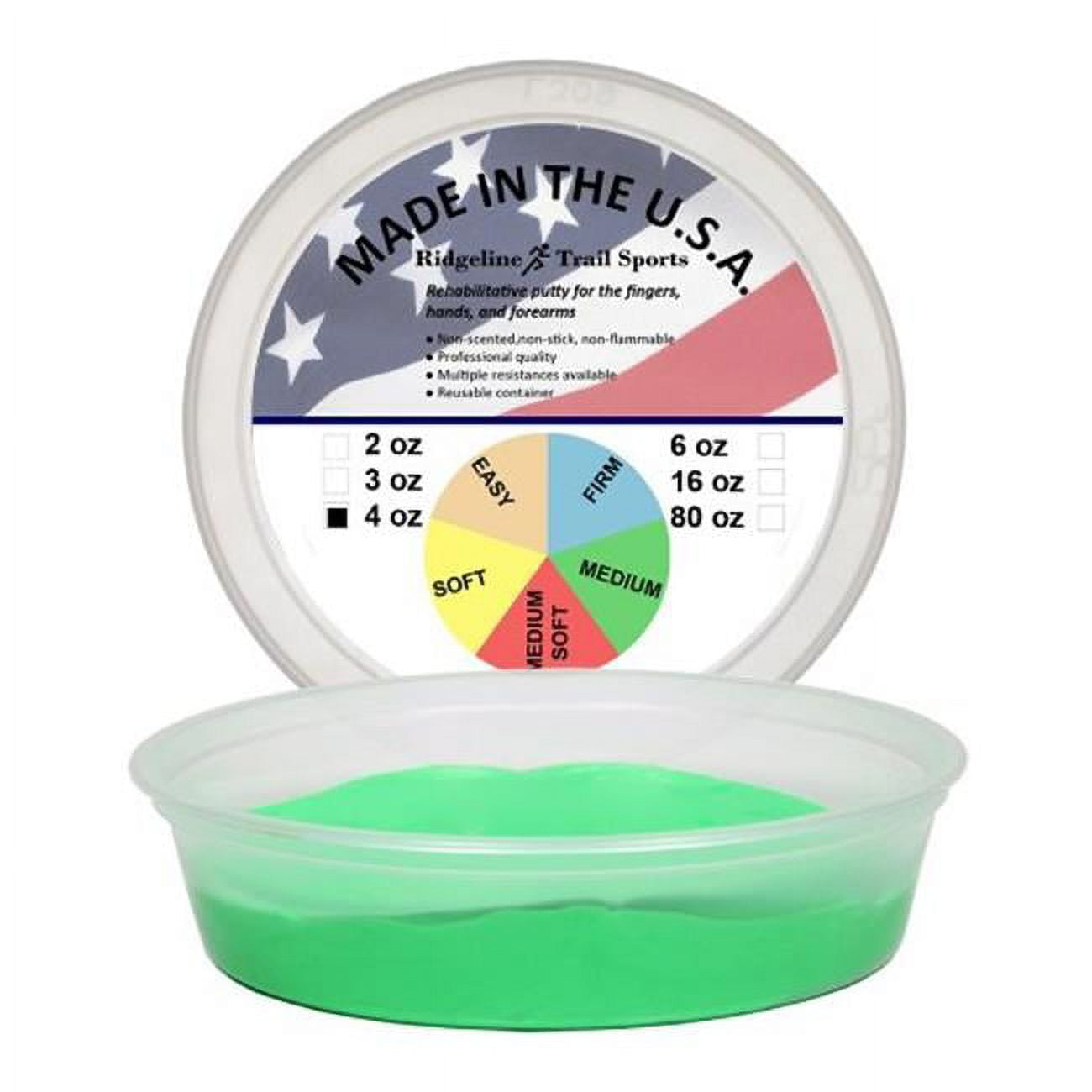 Complete Medical BJ175163 Squeeze 4 Strength 4 oz Hand Therapy Putty ...