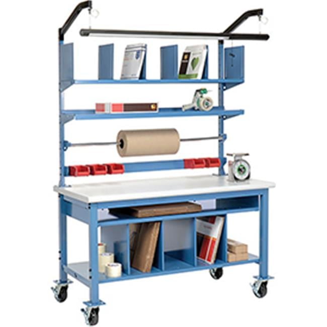 Complete Mobile Packaging Workbench Plastic Safety Edge - 60 x 30 in ...