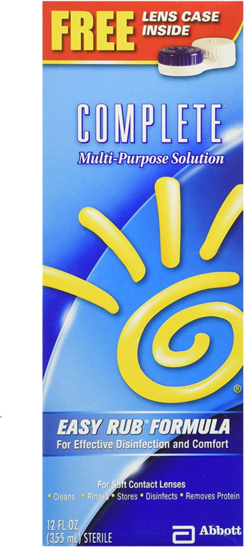 Complete Multi-Purpose Solution for Soft Contact Lenses - 12 FL OZ HSA ...