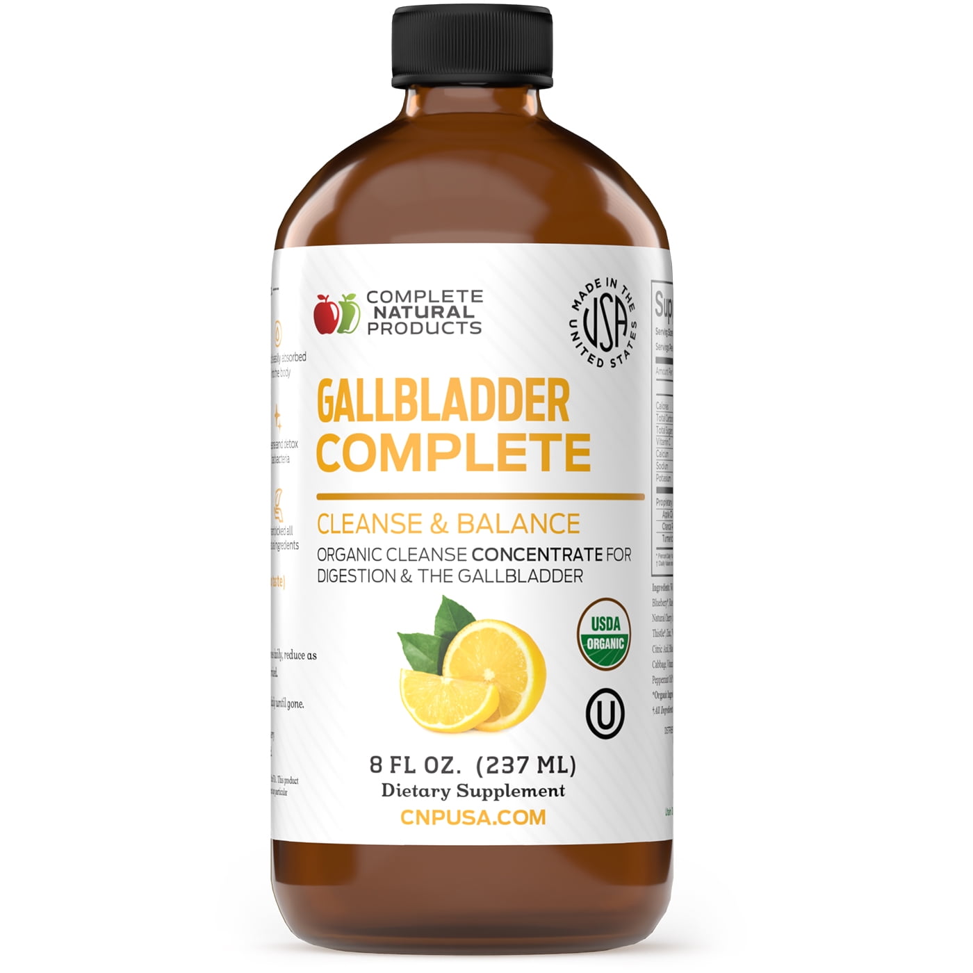 Complete Natural Products Gallbladder Detox & Cleanse Formula - Liquid ...