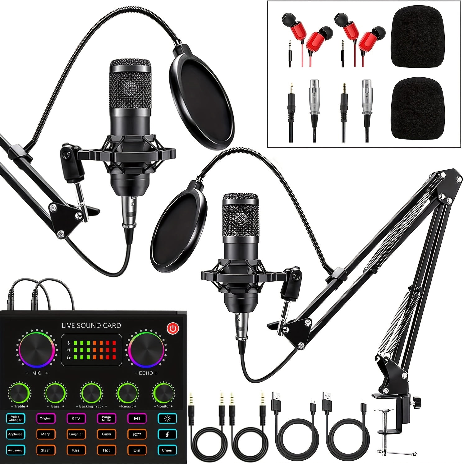 Complete Podcasting Kit Featuring a Wired Microphone, Including The ...
