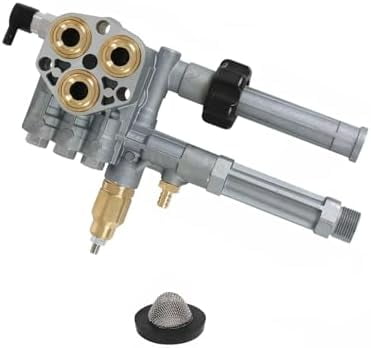 Complete Pump Head with Unloader & Installed Thermal Relief Valve Replacement, Pressure washer ...