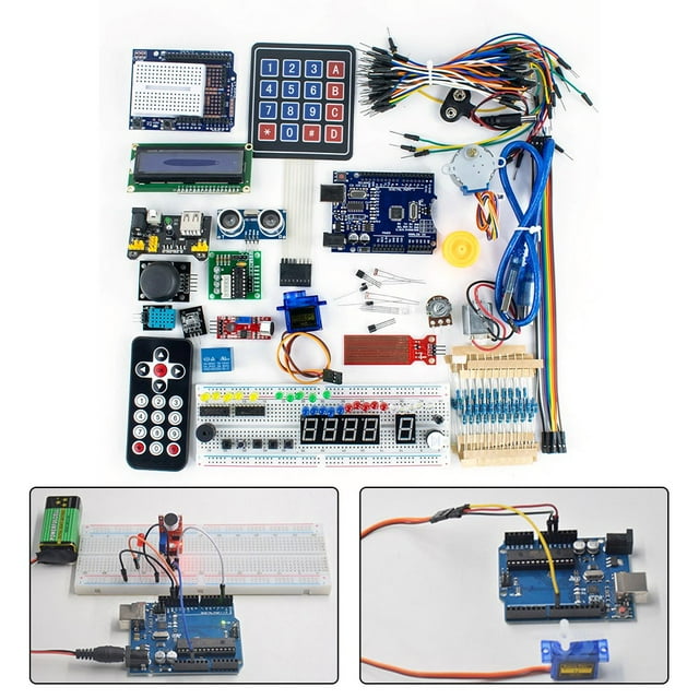 Complete R3 Starter Kit for Arduino Learn with 60+ Components and ... Complete R3 Starter Kit for Arduino Learn with 60+ Components and ...