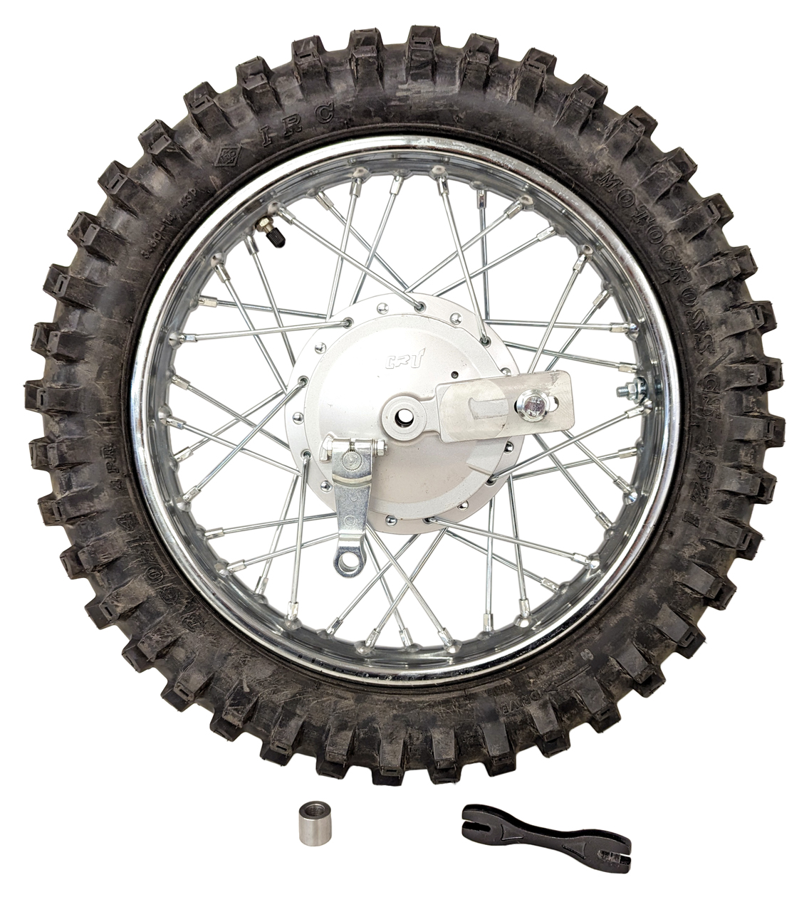 Complete Rear Rim Wheel Tire OVERSIZE 14x1.60 fits Honda 77-78 XR 75 79 ...