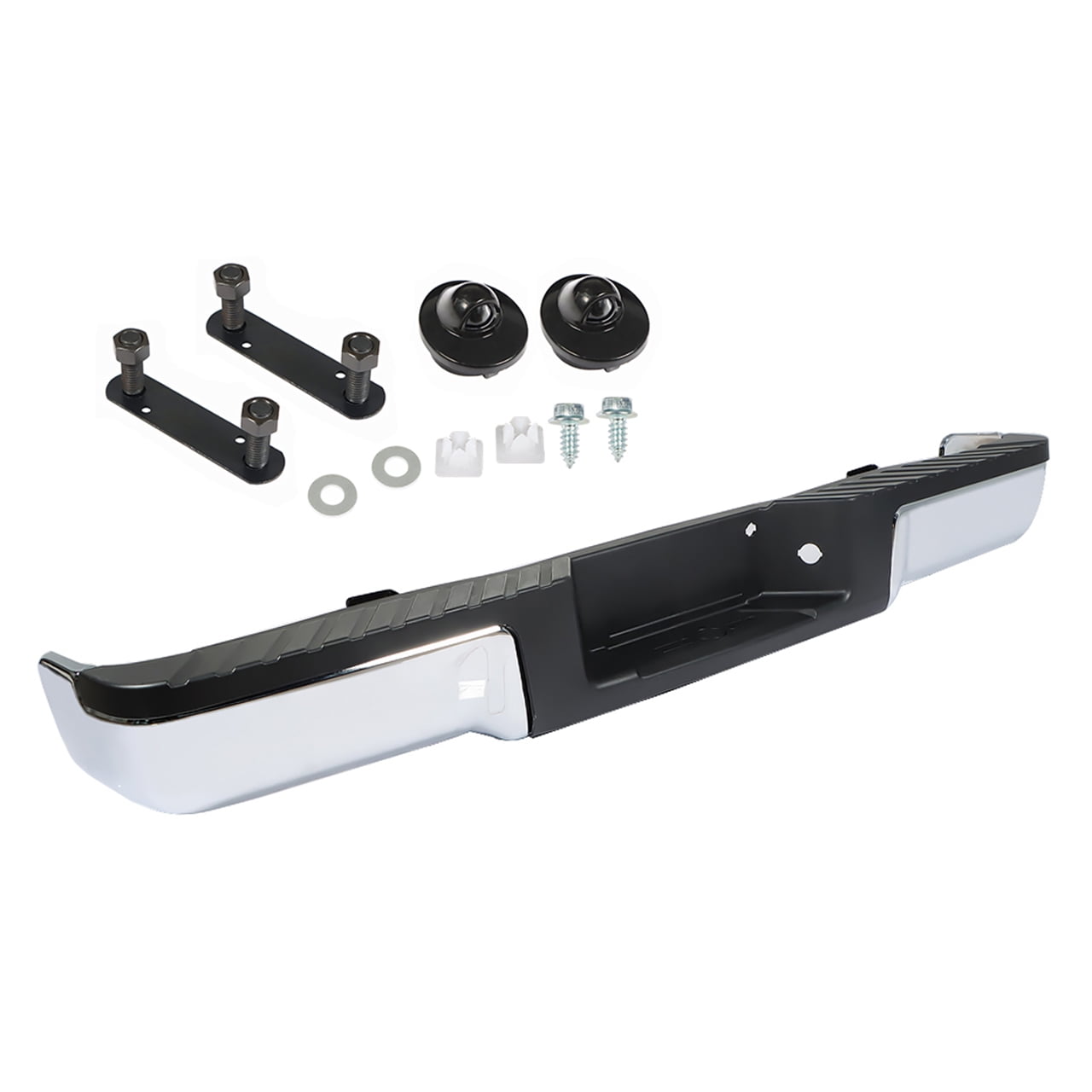 Complete Rear Step Bumper Without Sensor Hole Fit for Ford F-150 2009 ...