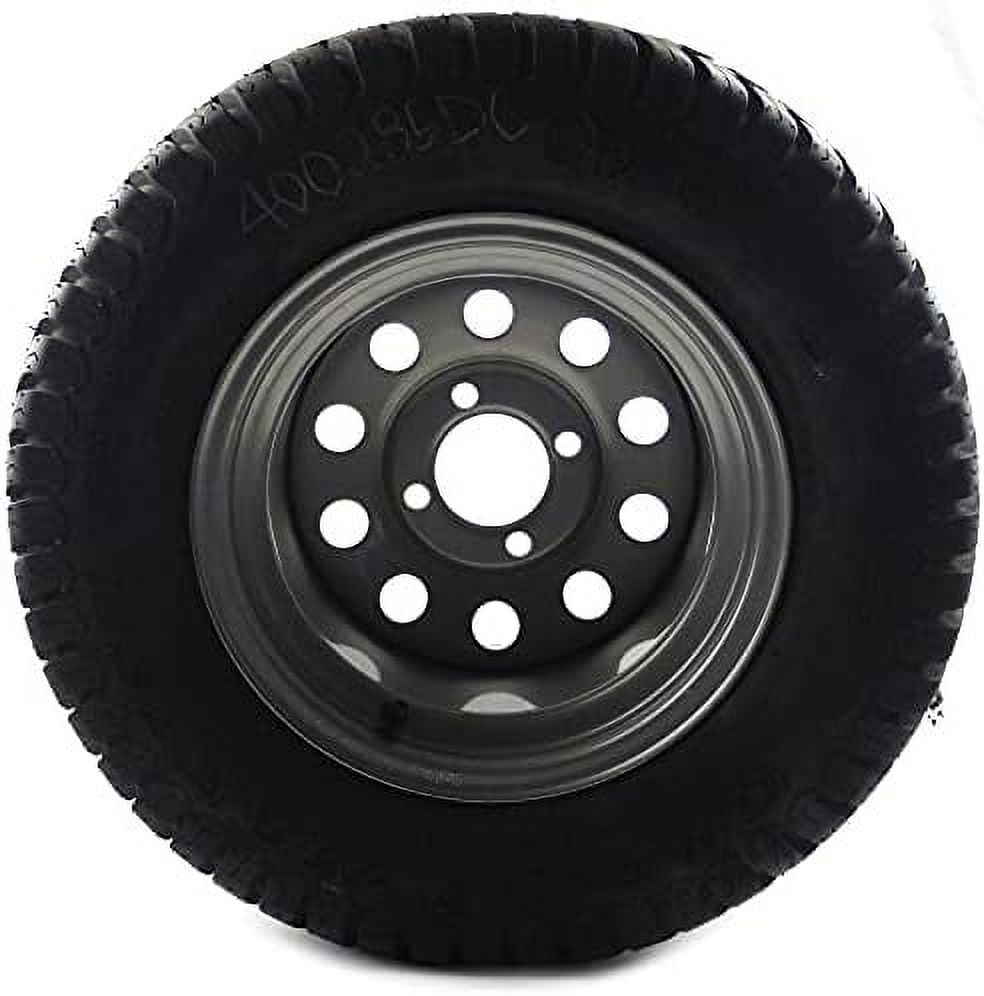 Complete Rear Wheel Assembly (24x12x12) Turf Tread Tire for (2008-2012 ...