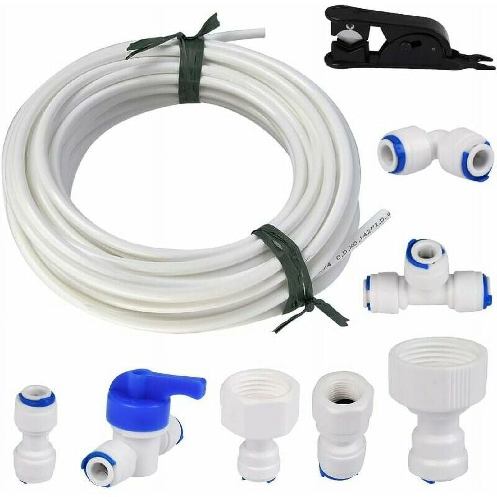 Complete Refrigerator Connection Kit, High-quality Pipes 1/4" Water ...