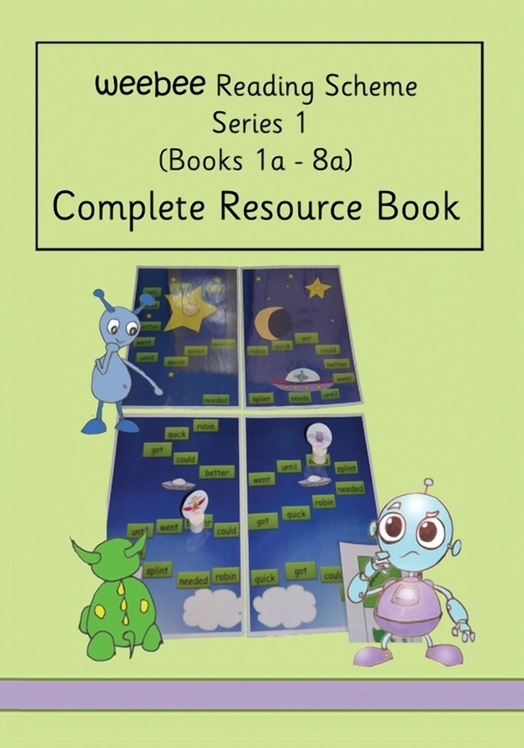 Complete Resource Book weebee Reading Scheme Series 1(a) - Walmart ...