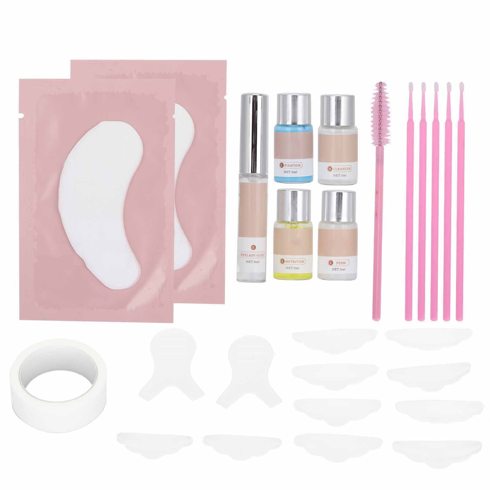 Complete Semi-Permanent Eyelash Perm Kit for Ultimate Curl & Volume ...