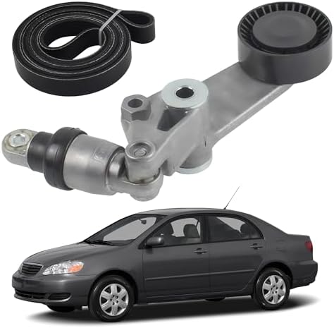 Complete Serpentine Belt Drive Component Kit Compatible with 1998-2008 ...